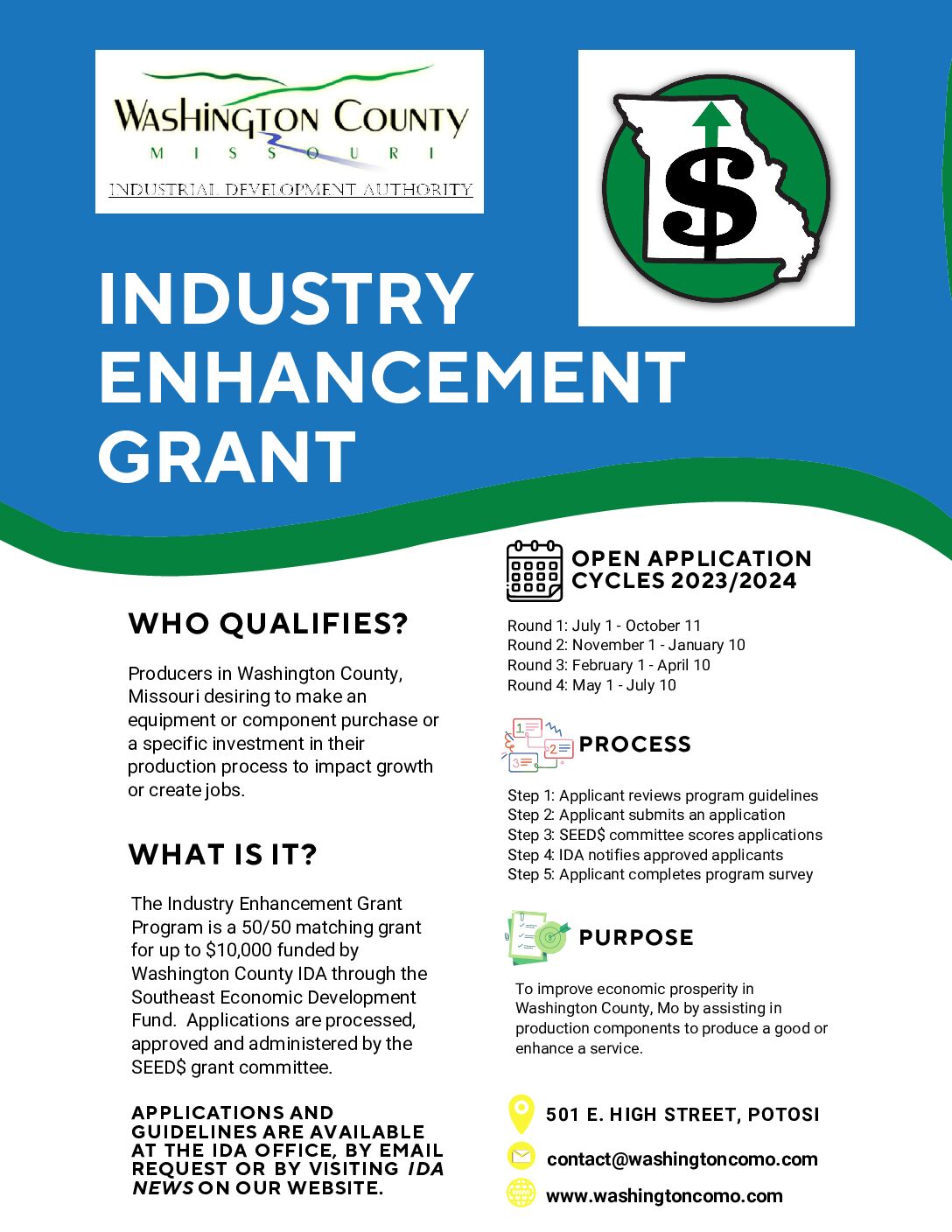 SEED$ FLYER 2023 - Washington County IDA